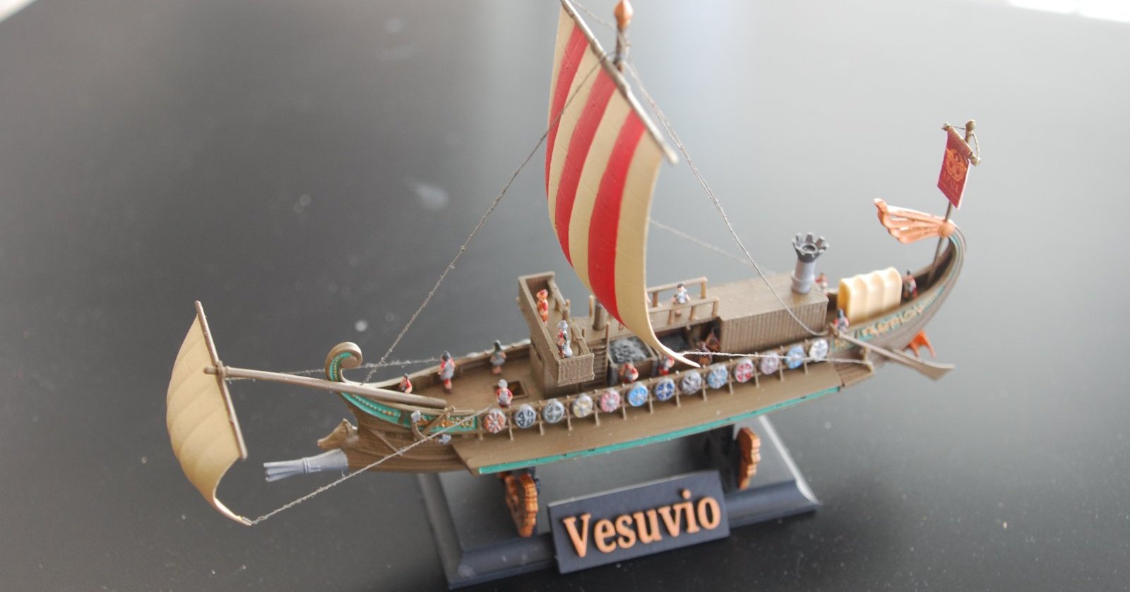 Roman Steam Ship "Vesuvio"